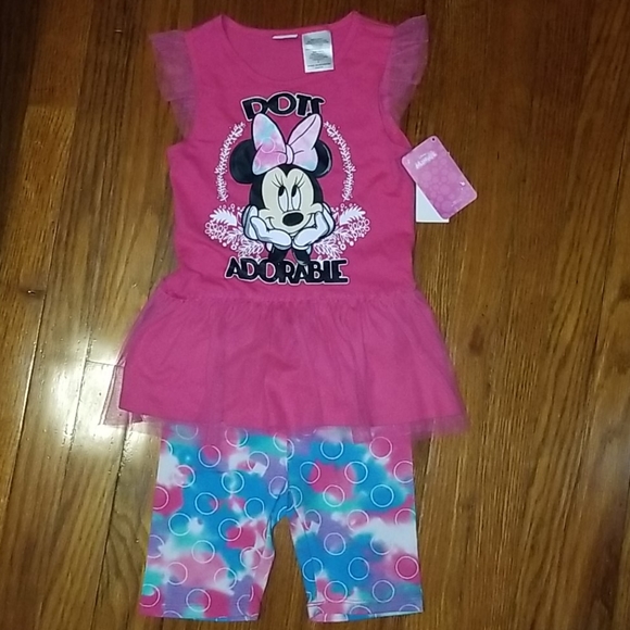 Disney | Matching Sets | Disney Minnie Mouse 2piece Shorts Set | Poshmark